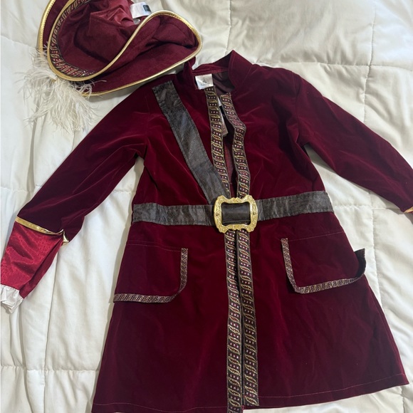 Disney | Costumes | Disney Red And Gold Embroidered Jacket | Poshmark